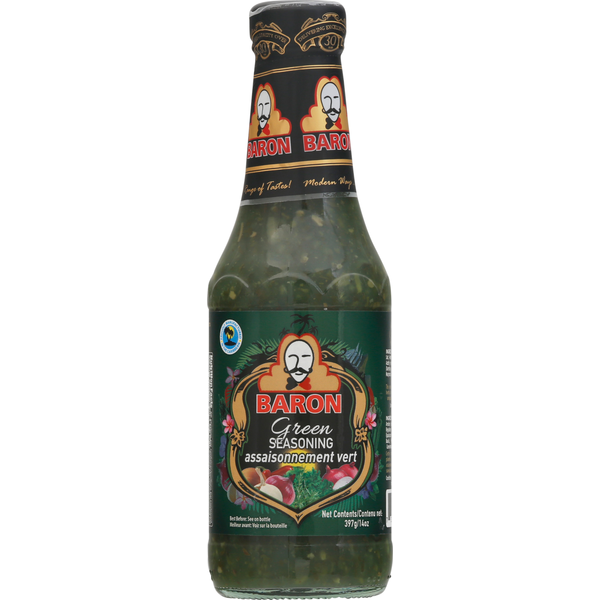 Baron Seasoning, Green 14 oz – Flavor Of The Caribbean